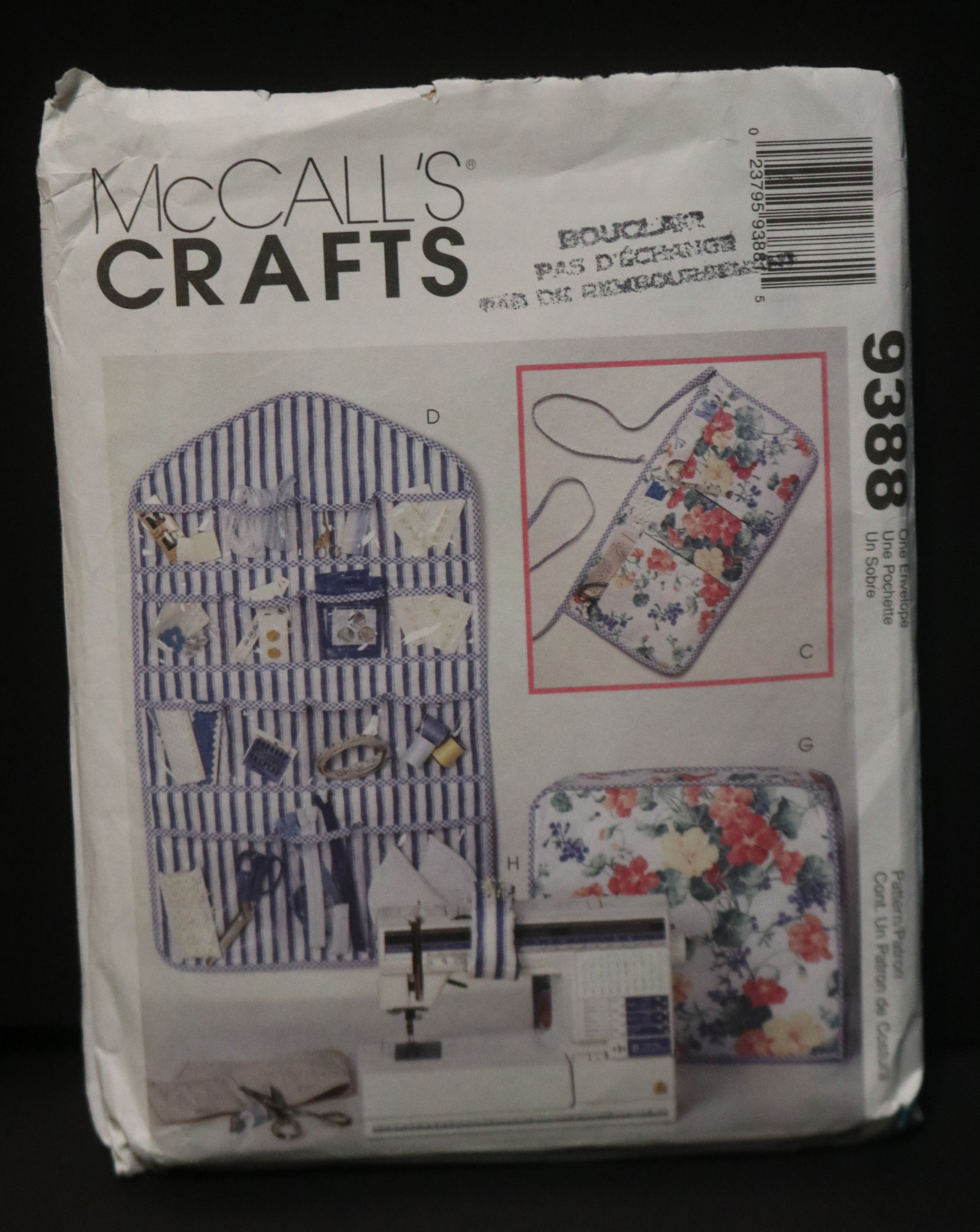 McCalls 9388 Sewing Accessories Sewing Pattern - UNCUT – Uptown Pattern ...