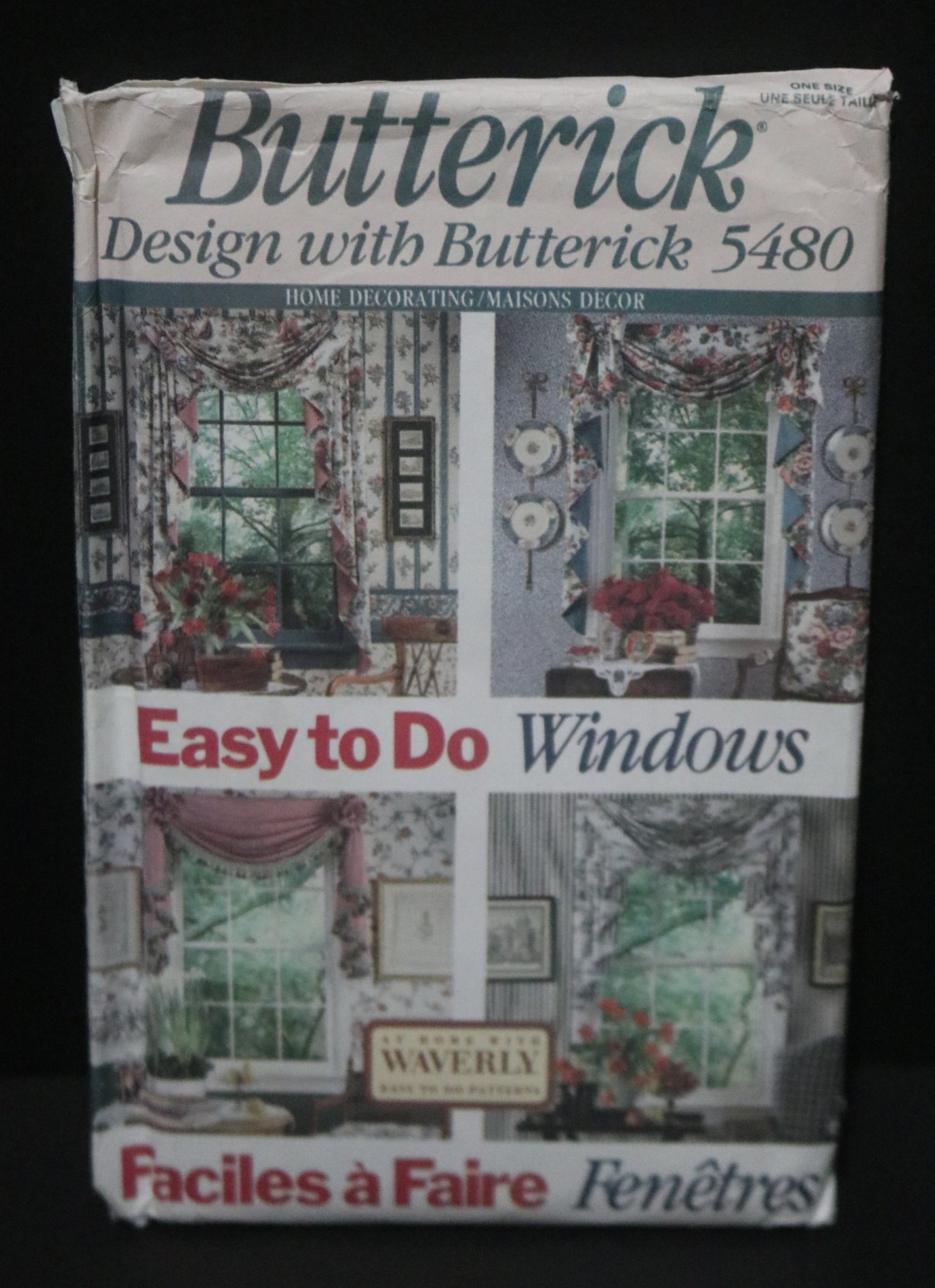 Butterick 5480 Swags and Jabots Sewing Pattern - UNCUT – Uptown Pattern ...