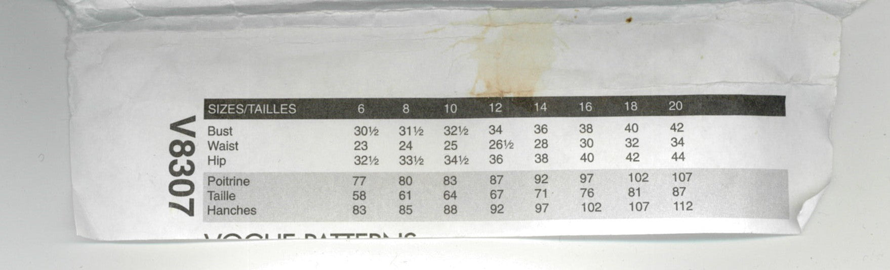 Vogue 8307 Misses Jacket and Coat Sewing Pattern - UNCUT - Size 6 8 10 ...